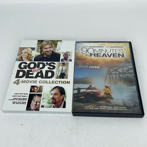 Media | 2 Dvds New Sealed 4movie Collection Gods Not Dead And 9 Minutes ...